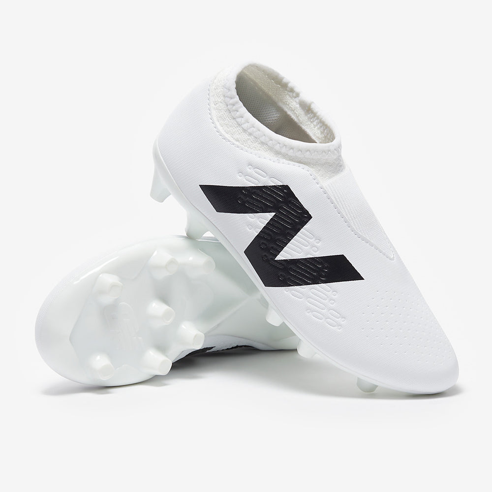 New Balance Kids Tekela V4+ Magique Firm Ground - White - Junior Boots