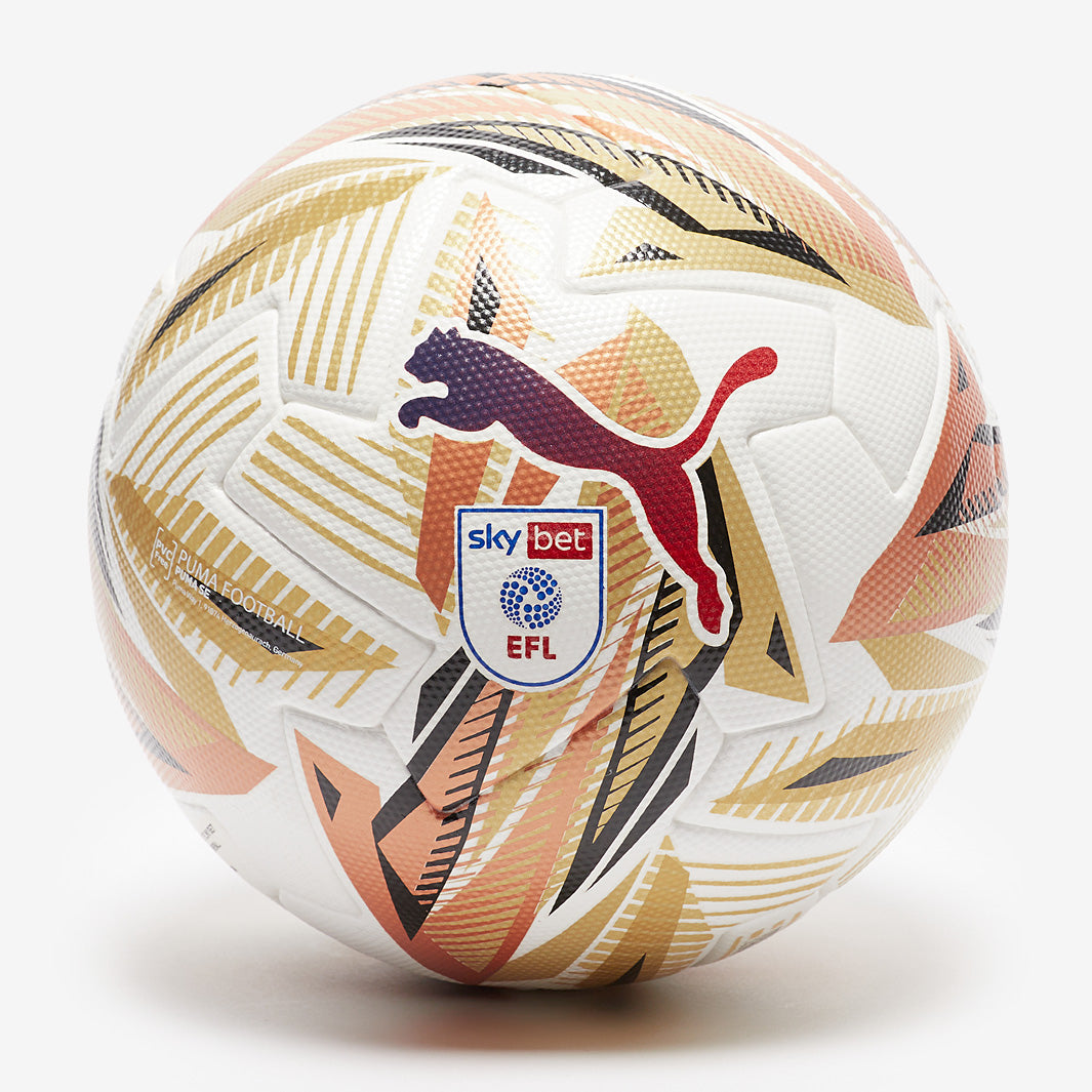 Puma Orbita 1 EFL Sky Bet (FIFA Quality Pro) - Puma White/Gold - Puma ...