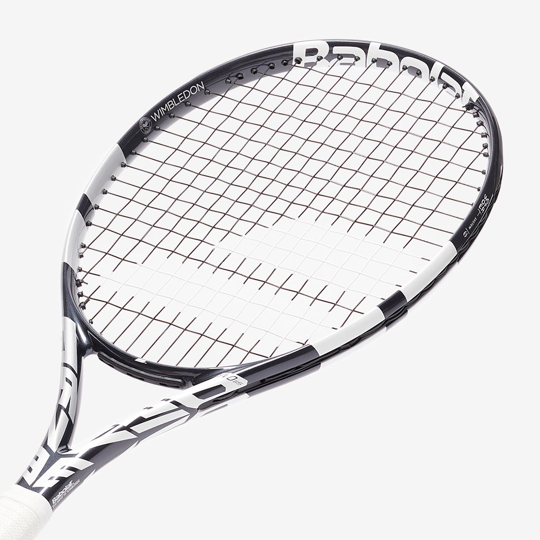 Babolat Evo Drive 115 Wimbledon - White/Black - Mens Rackets