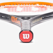 Wilson Burn Spin Junior 26 Tennis Racket - Black/Orange - Boys Rackets