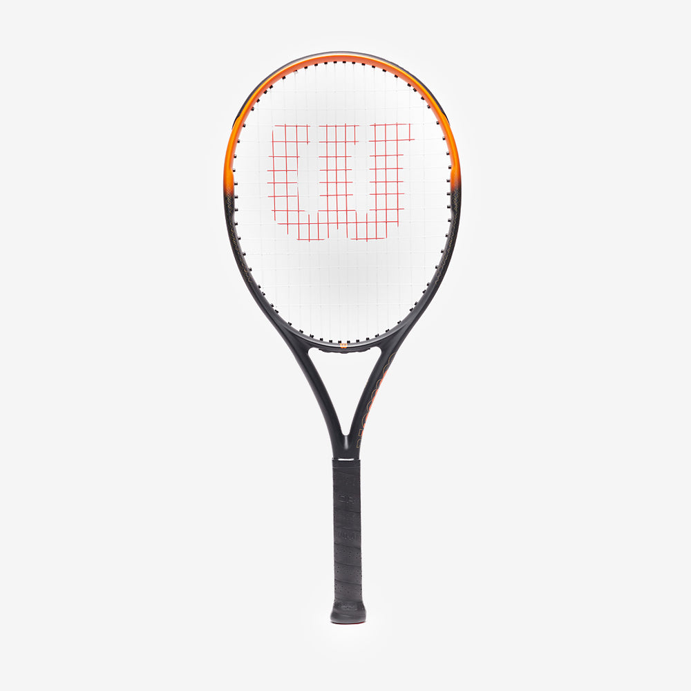 Wilson Burn Spin Junior 26 Tennis Racket - Black/Orange - Boys Rackets