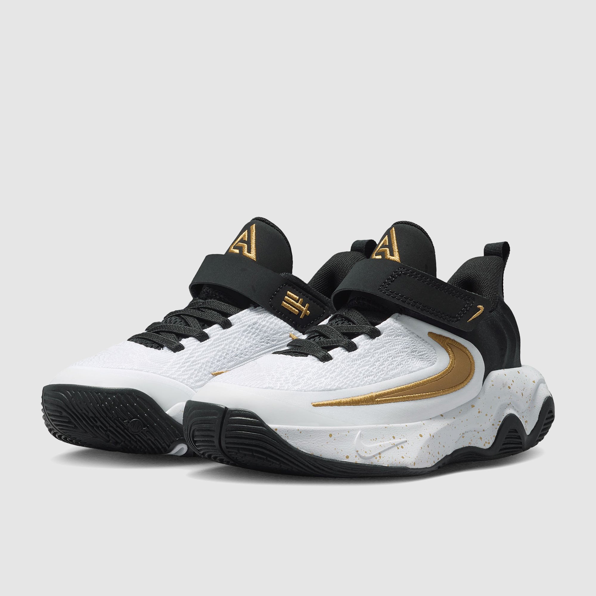 Nike Giannis Immortality 4 Younger Kids (PS) - Black/Metallic Gold ...