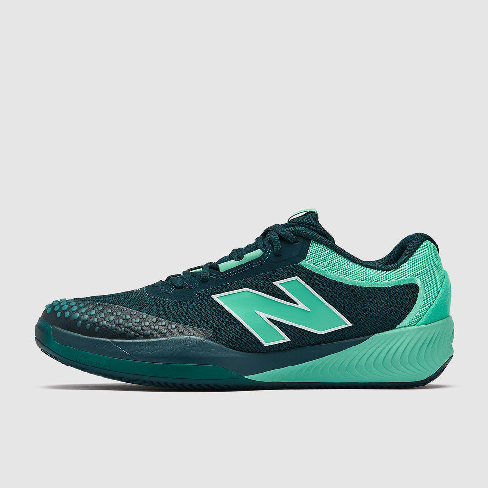 New Balance 996 Clay Tennis Shoes - Medusa Green/Deep End - Mens Shoes