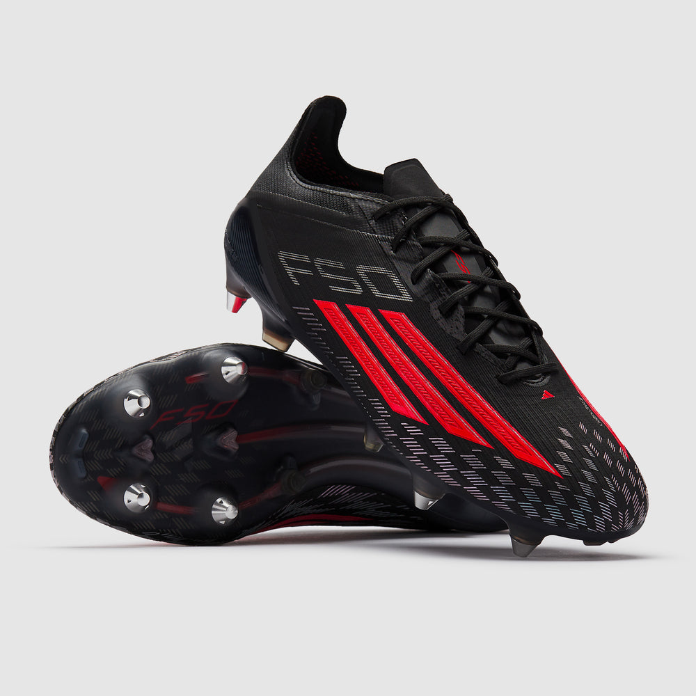 adidas F50 Elite Soft Ground - Core Black/Lucid Red/Core Black - Adult ...