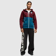Puma Portugal 2026 PumaTECH Hoodie - Ruby Shimmer/Ocean Tropic - Mens ...