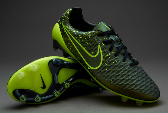 Nike Magista Opus FG - Mens Boots - Firm Ground - Dark Citron/Volt/Black