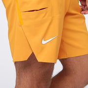 Nike RF Court Shorts - Gold Leaf/White - Mens Clothing