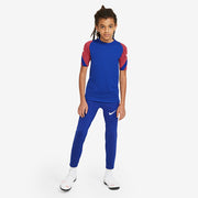 Nike Kids Dry Strike SS Top NG - Deep Royal Blue/Dark Beetroot/White ...