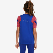Nike Kids Dry Strike SS Top NG - Deep Royal Blue/Dark Beetroot/White ...