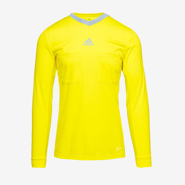 adidas Referee 22 LS Shirt - Bright Yellow - Mens Football Teamwear