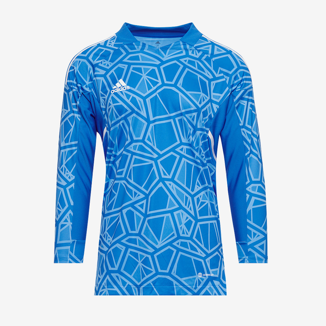 adidas Junior Condivo 22 GK Shirt - Blue Rush - Junior Goalkeeping Clothing