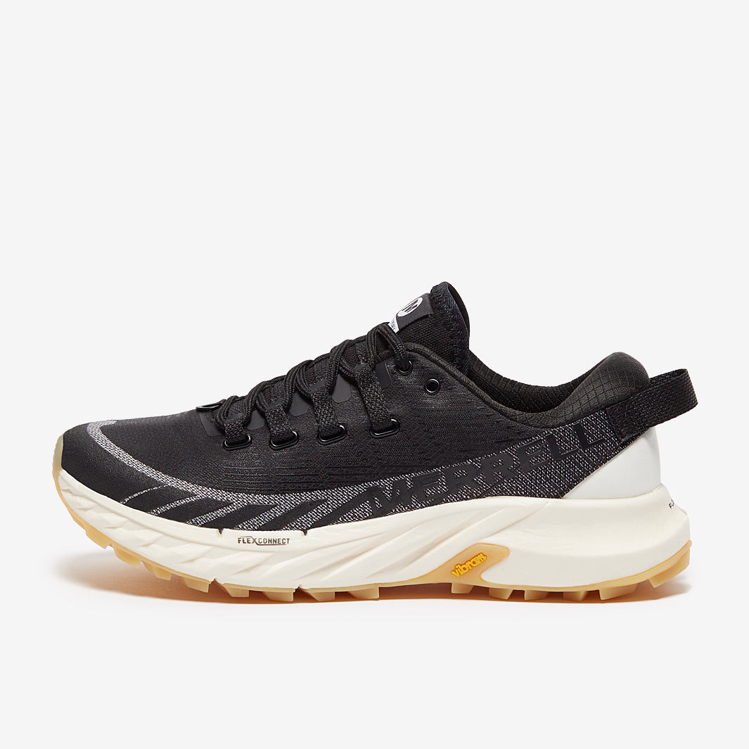 Merrell Womens Agility Peak 4 Solution Dye - Black/White - Trainers ...