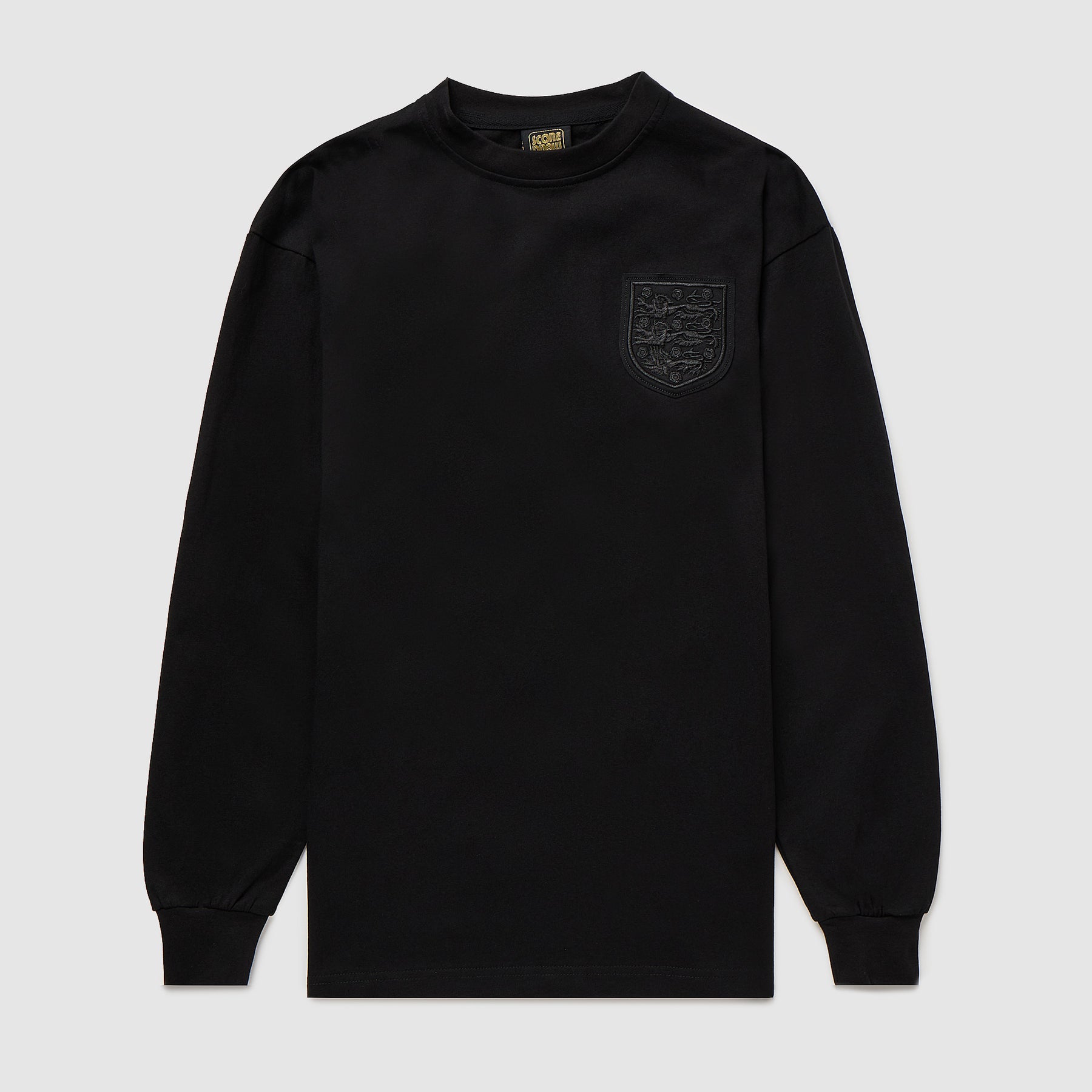 Score Draw England 1966 Blackout Shirt - Black - Mens Replica