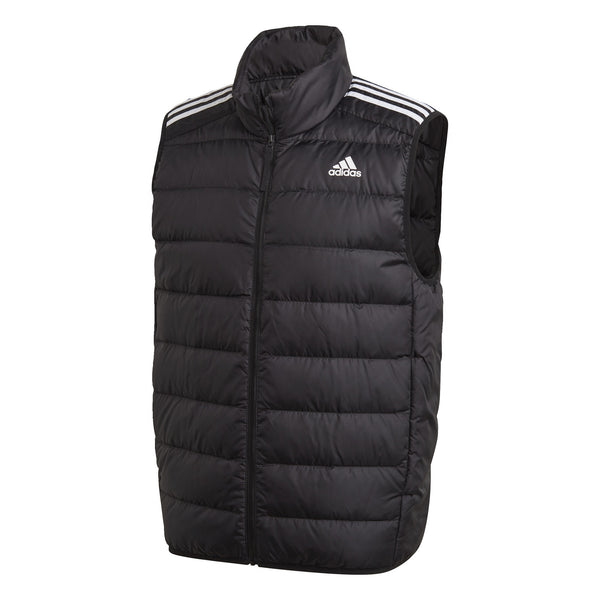 adidas Essentials Light Down Gilet - Black - Mens Clothing